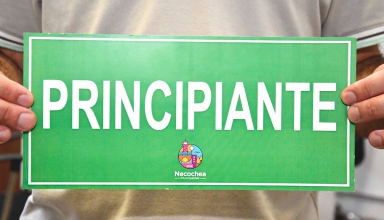 A partir de ahora se deberá llevar el cartel de "Principiante" quienes ...