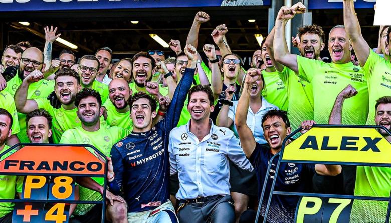 Franco Colapinto hizo historia: quedó octavo en el Gran Premio de Arzebaiyán de la Fórmula 1 ...