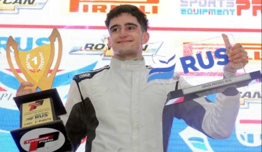 El piloto necochense Martín Chico ganó la final del Turismo Pista Clase ...